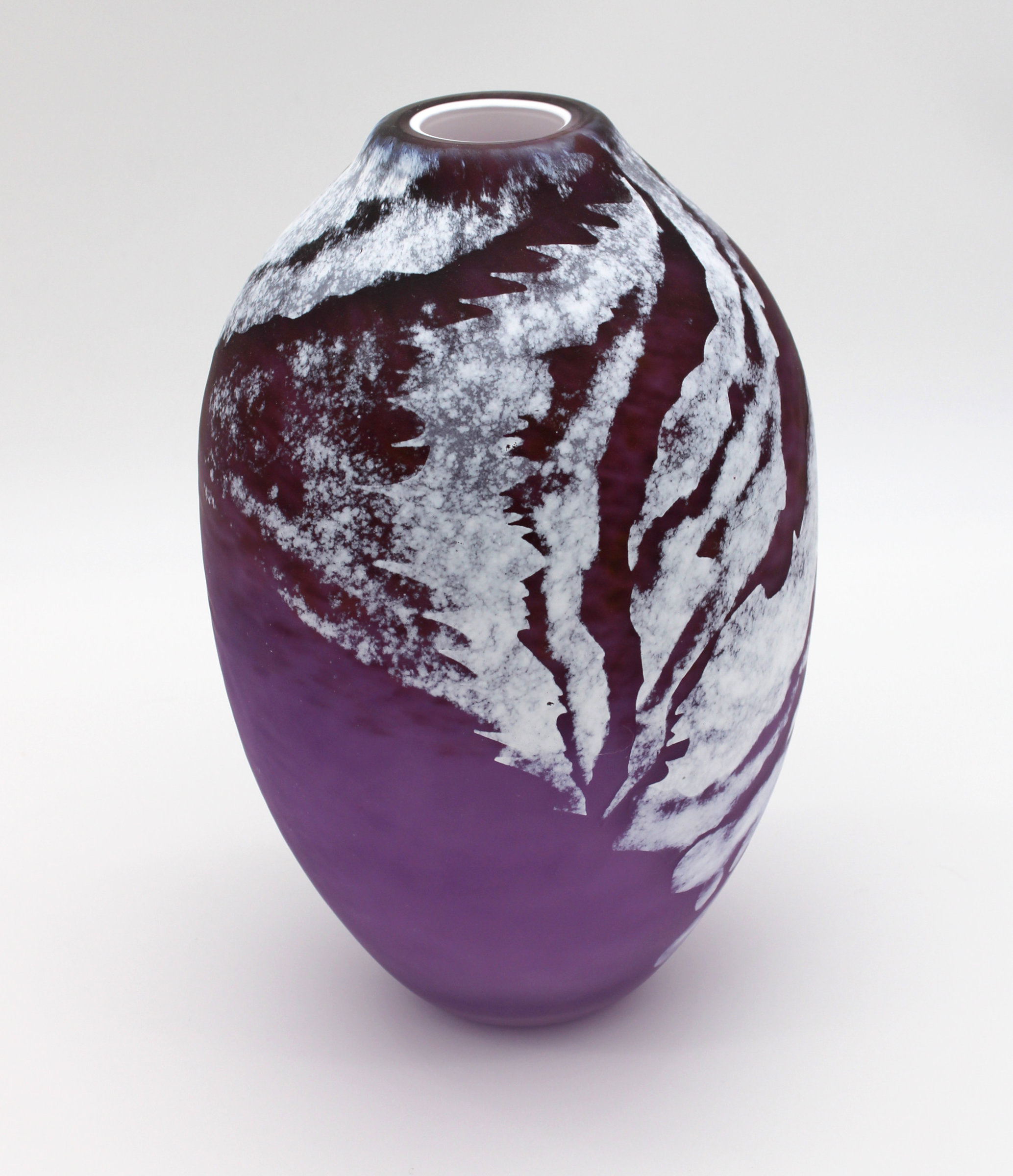 Cloud Vessel V by Corey Silverman (Art Glass Vase) | Artful Home