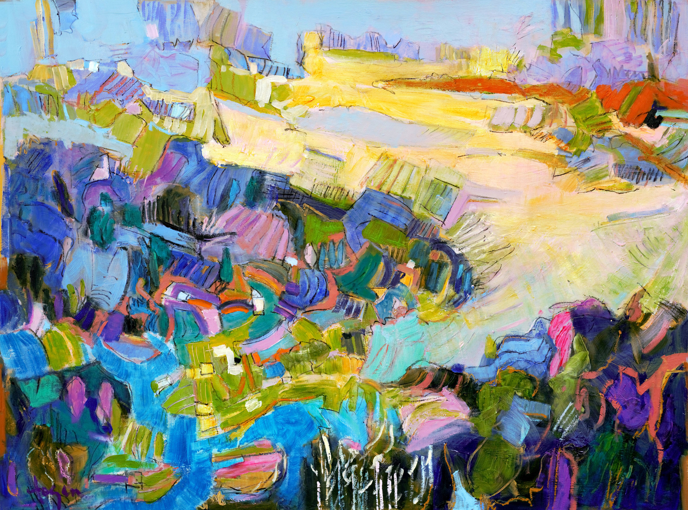 Paradise II by Dorothy Fagan (Oil Painting) | Artful Home