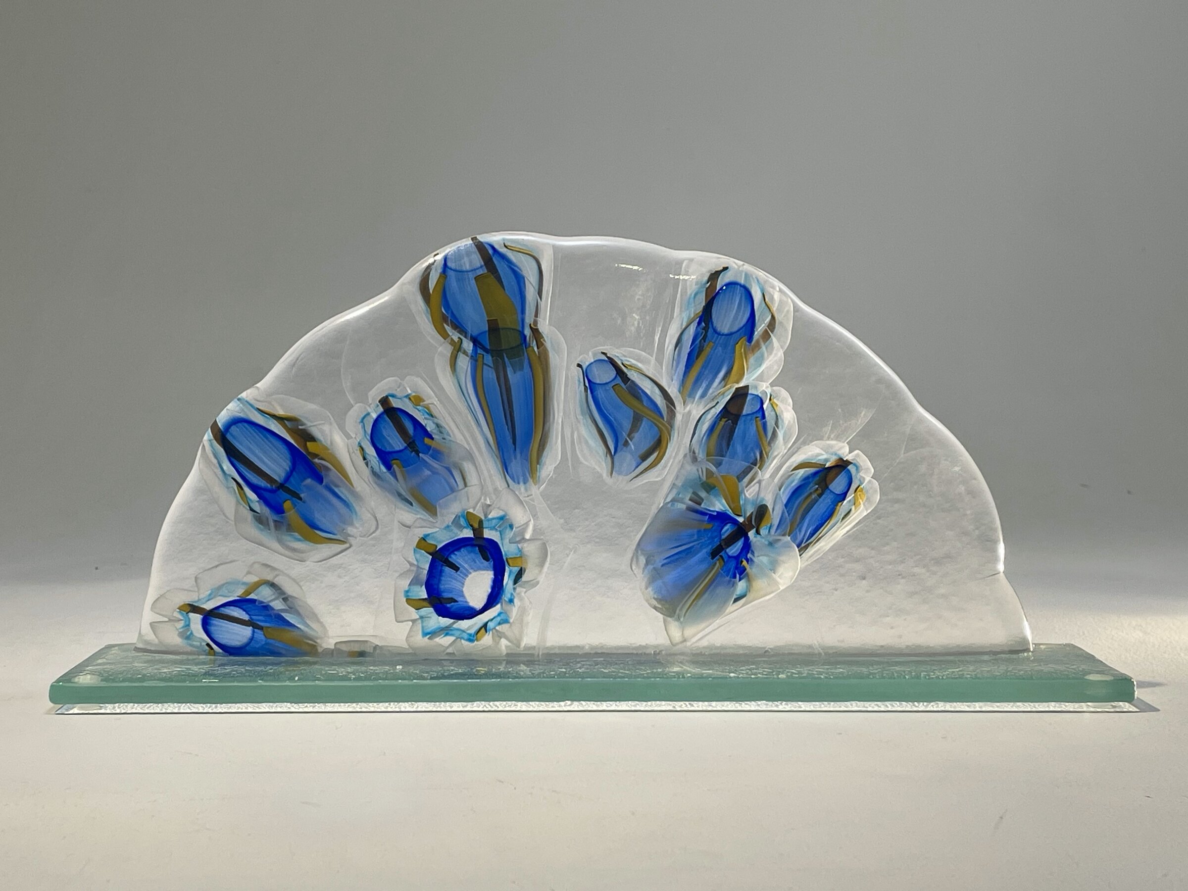 Tidal Bloom by George Scott (Art Glass Sculpture) | Artful Home