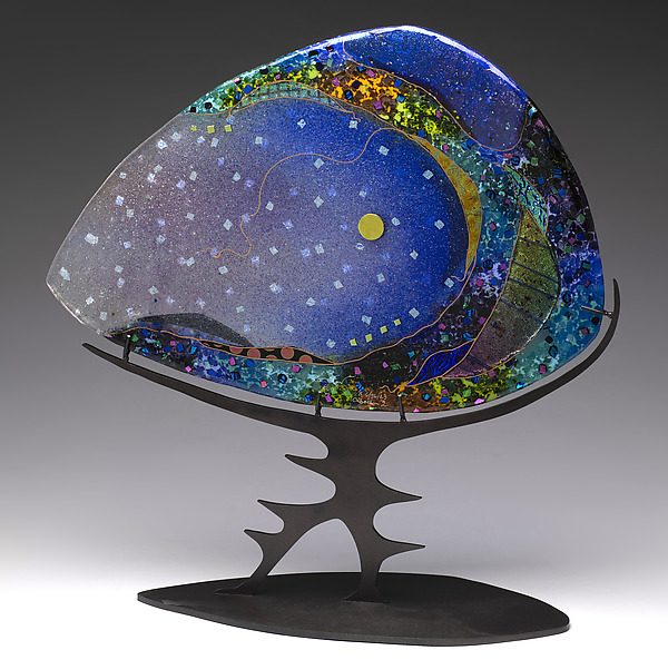 Cabochon II by Karen Ehart (Art Glass Sculpture) | Artful Home