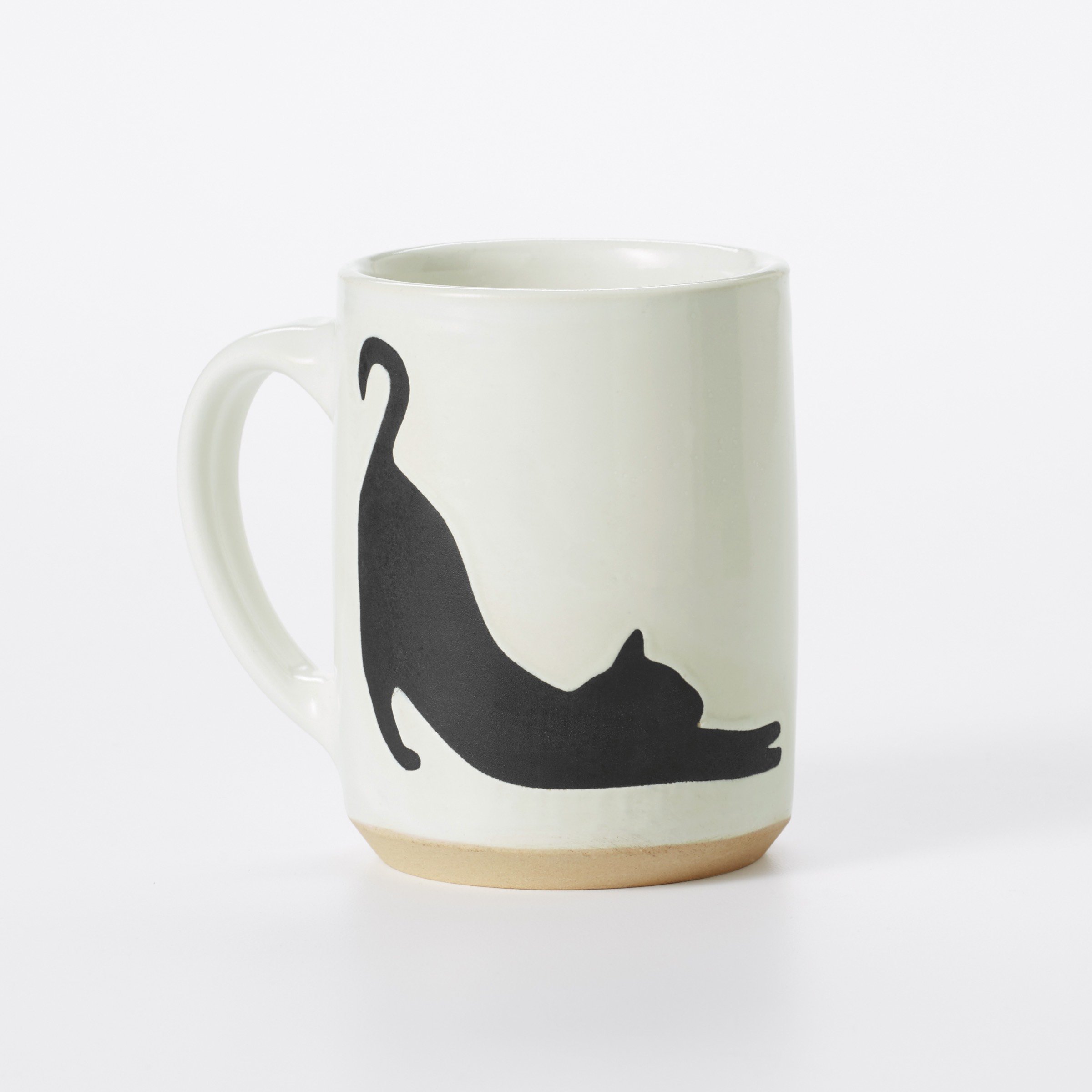Cat Stretch Mug by Cathy Broski (Ceramic Mug) | Artful Home