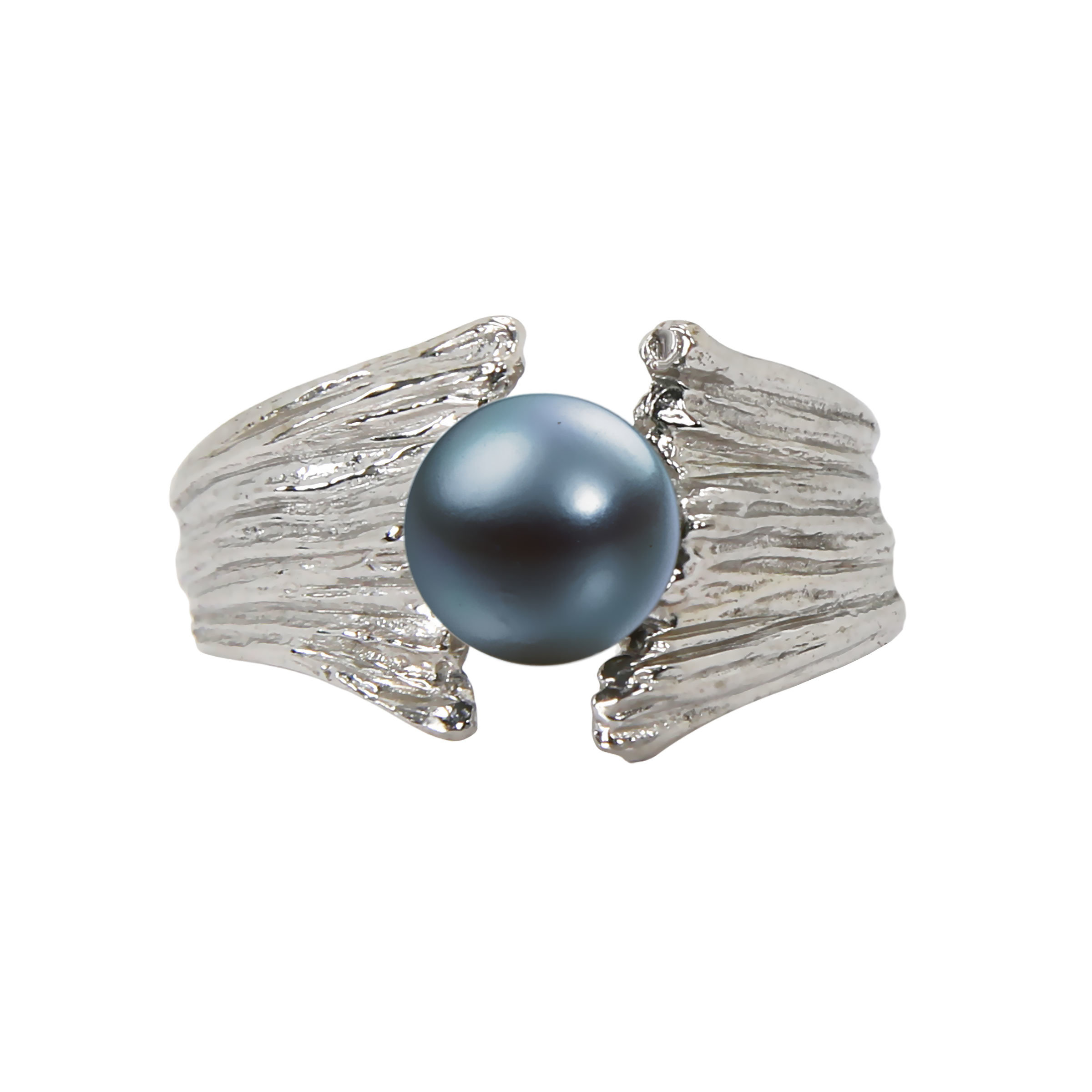 Mystery of End-to-End Space Stream Ring by Aleksandra Vali (Silver ...