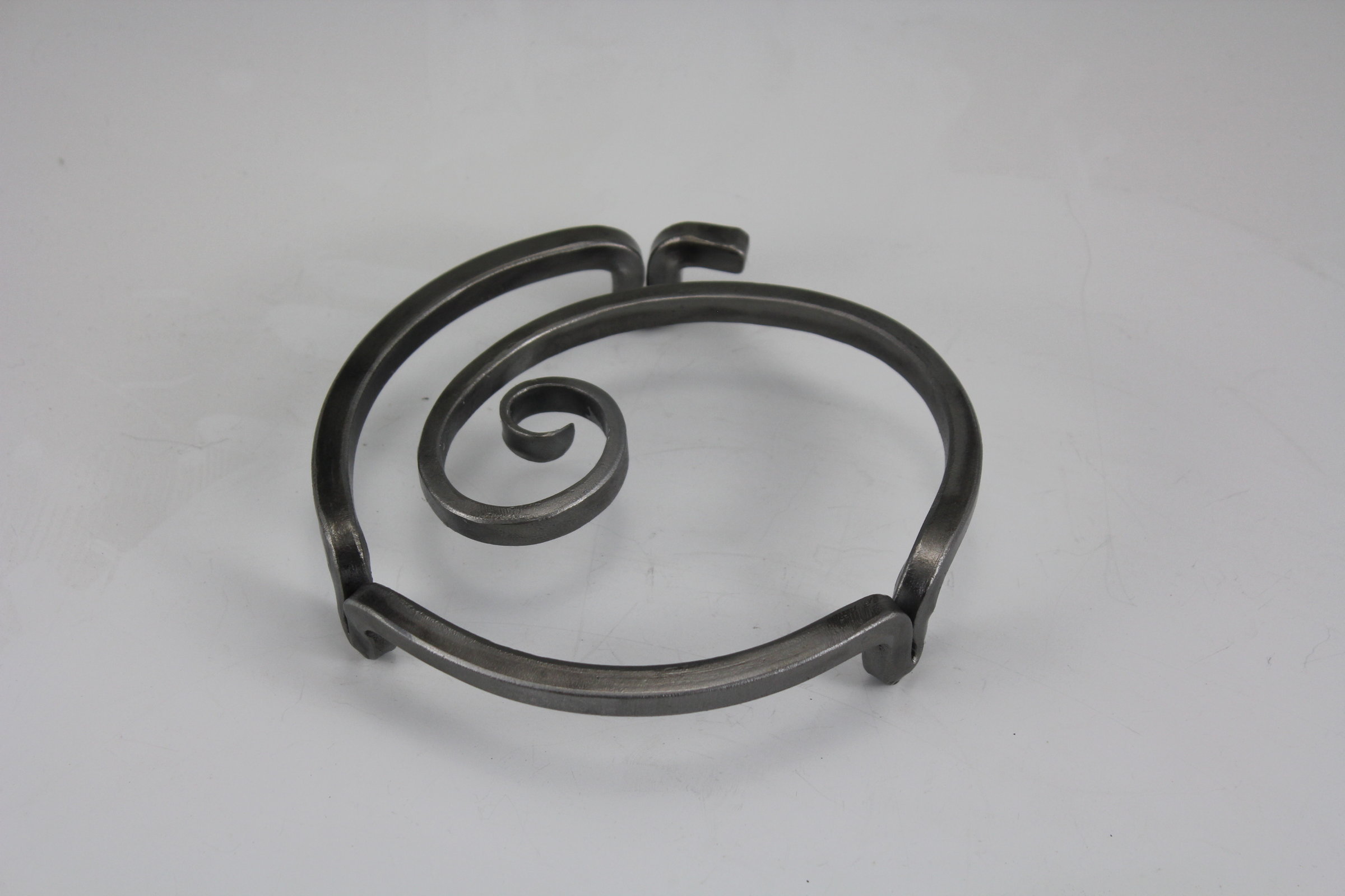 Forged Trivet 5 by Rob Caperell (Metal Serving Piece) | Artful Home