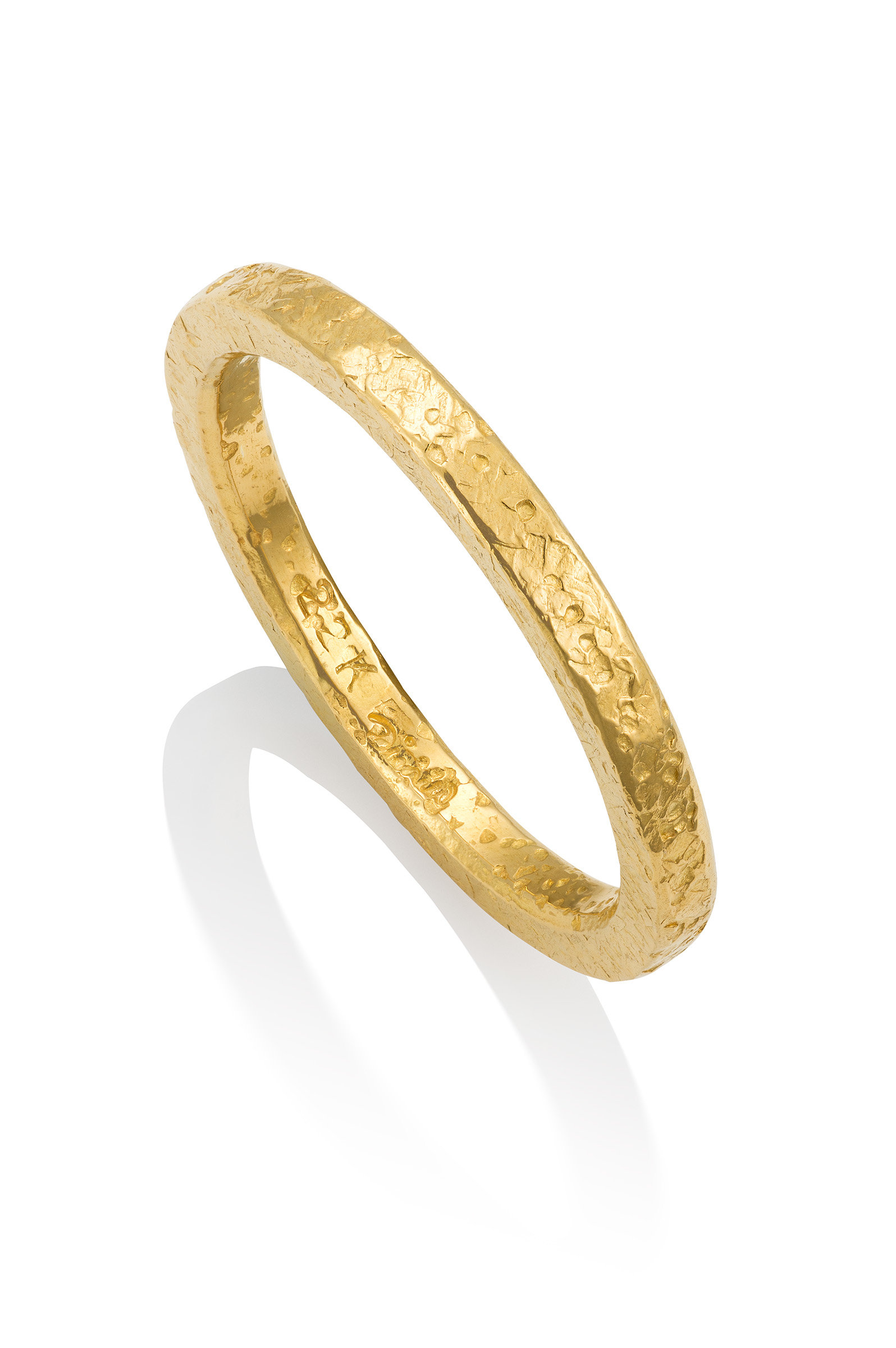 Narrow Stacking Ring by Diana Widman (Gold Ring) | Artful Home