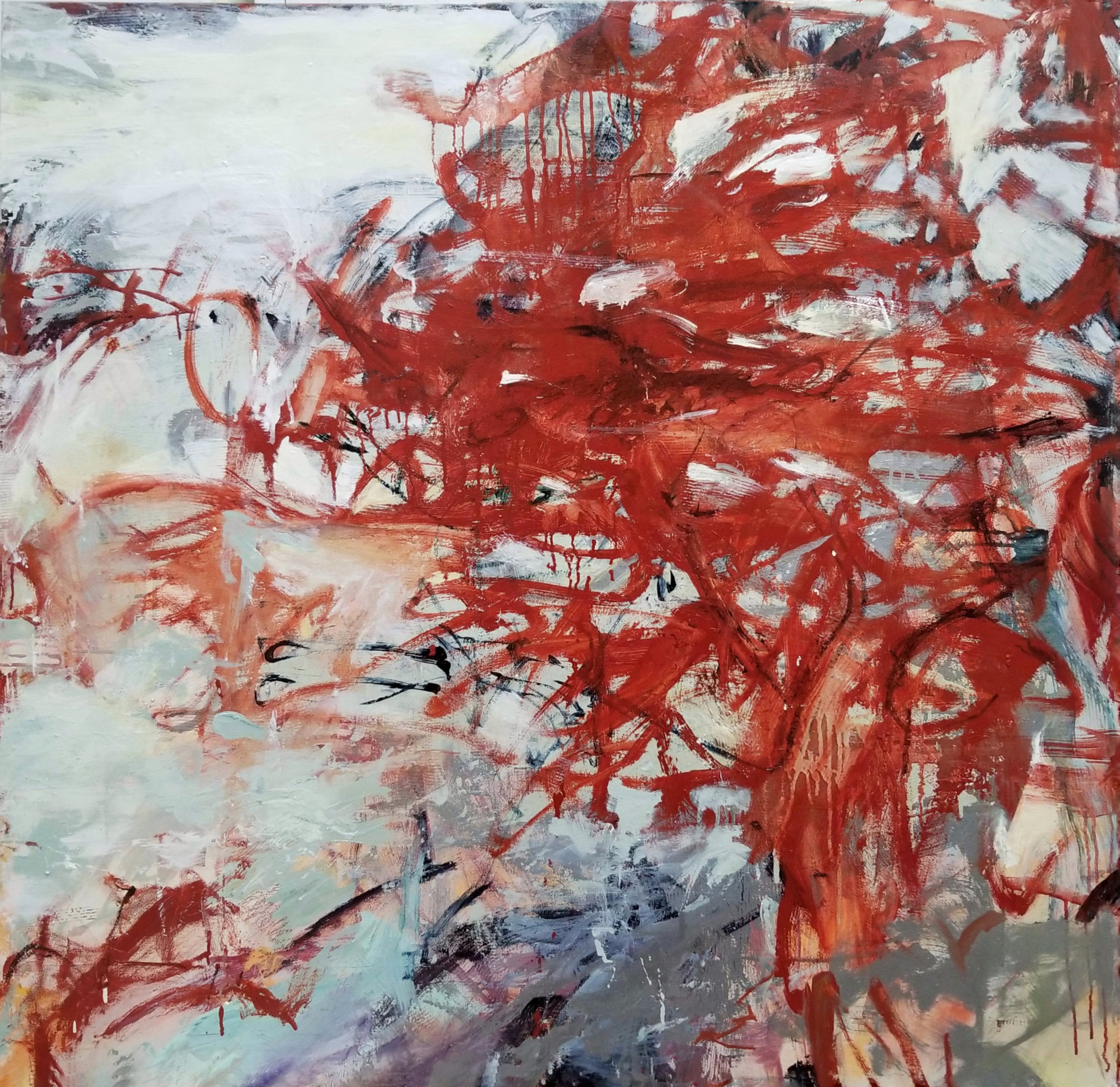 Rust Net by Robin Feld (Oil Painting) | Artful Home