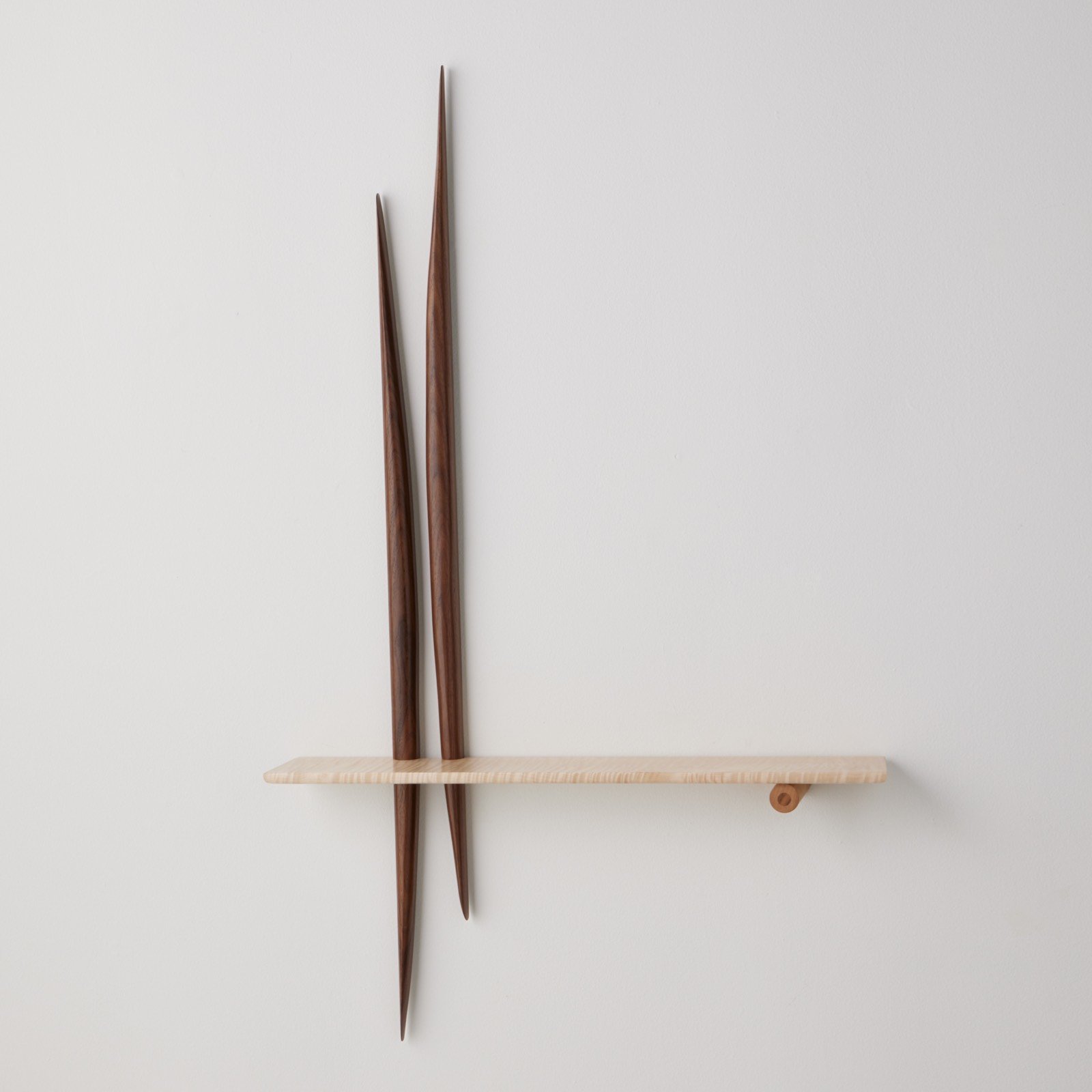 Cantilever Shelf by Steve Uren (Wood Wall Shelf) | Artful Home