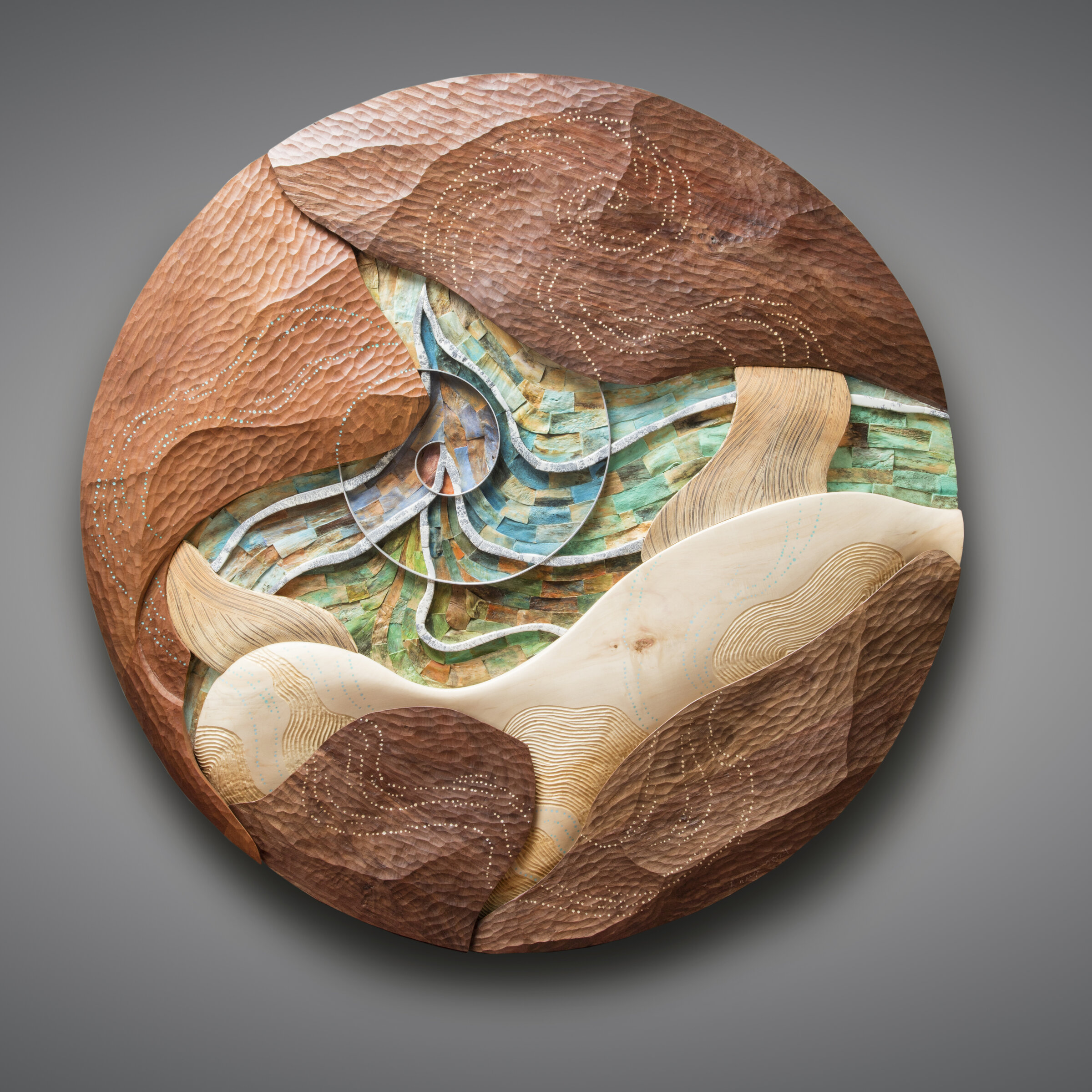 Celestial Window by Aaron Laux (Wood Wall Sculpture) | Artful Home