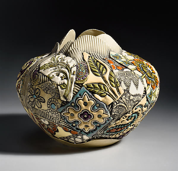 Large Round Vessel by Gail Markiewicz (Ceramic Vessel) | Artful Home