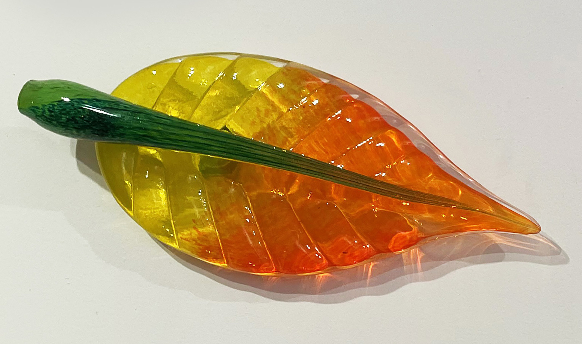 Leaf Triptych by Cristy Aloysi and Scott Graham (Art Glass Wall ...