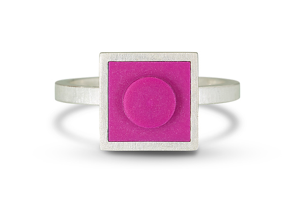 Forever Young Square Stacking Ring by JacQueline Sanchez (Silver ...