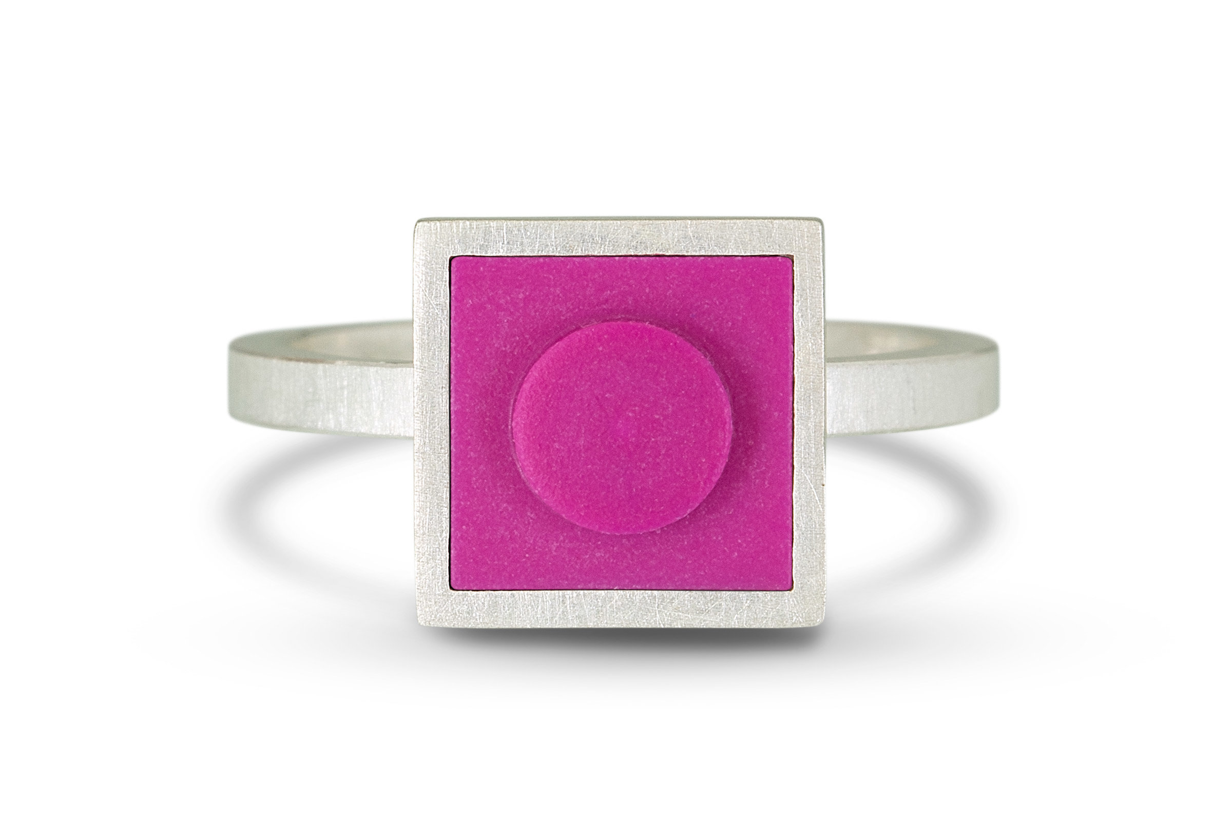 Forever Young Square Stacking Ring by JacQueline Sanchez (Silver ...