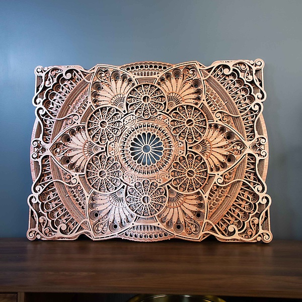 Olivia by Philip Roberts (Wood Wall Sculpture) | Artful Home
