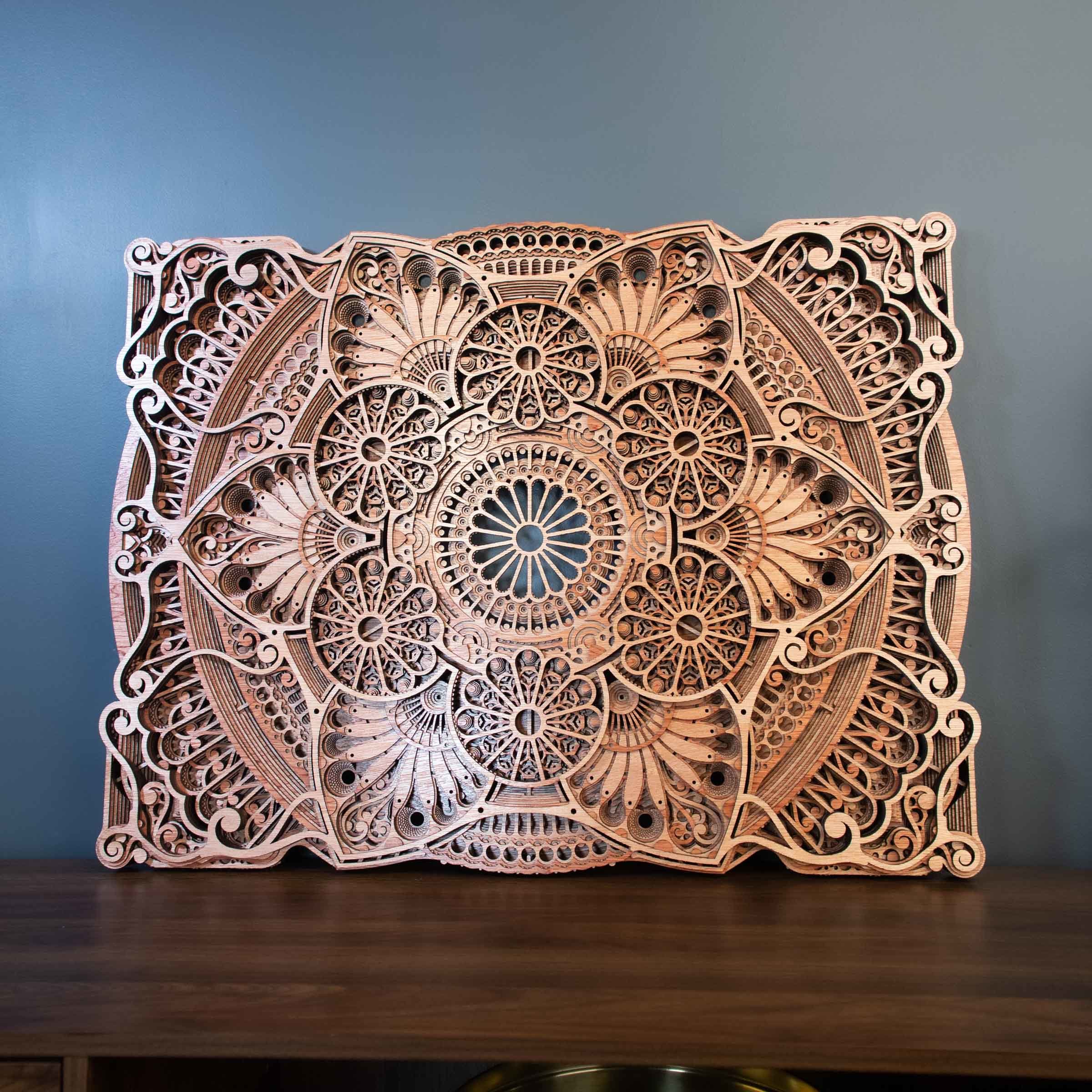 Olivia by Philip Roberts (Wood Wall Sculpture) | Artful Home