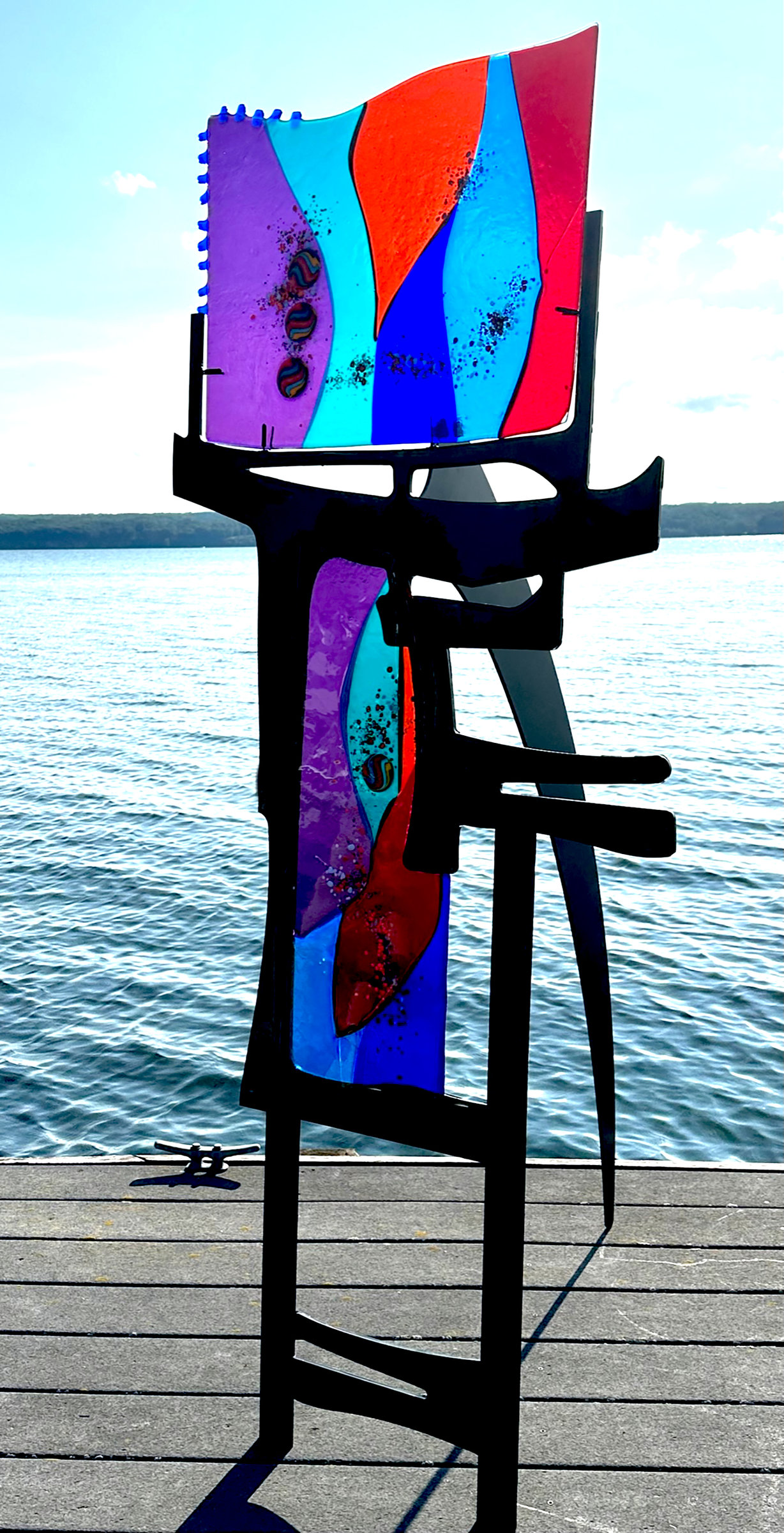 September by Sabra Richards (Art Glass Sculpture) | Artful Home