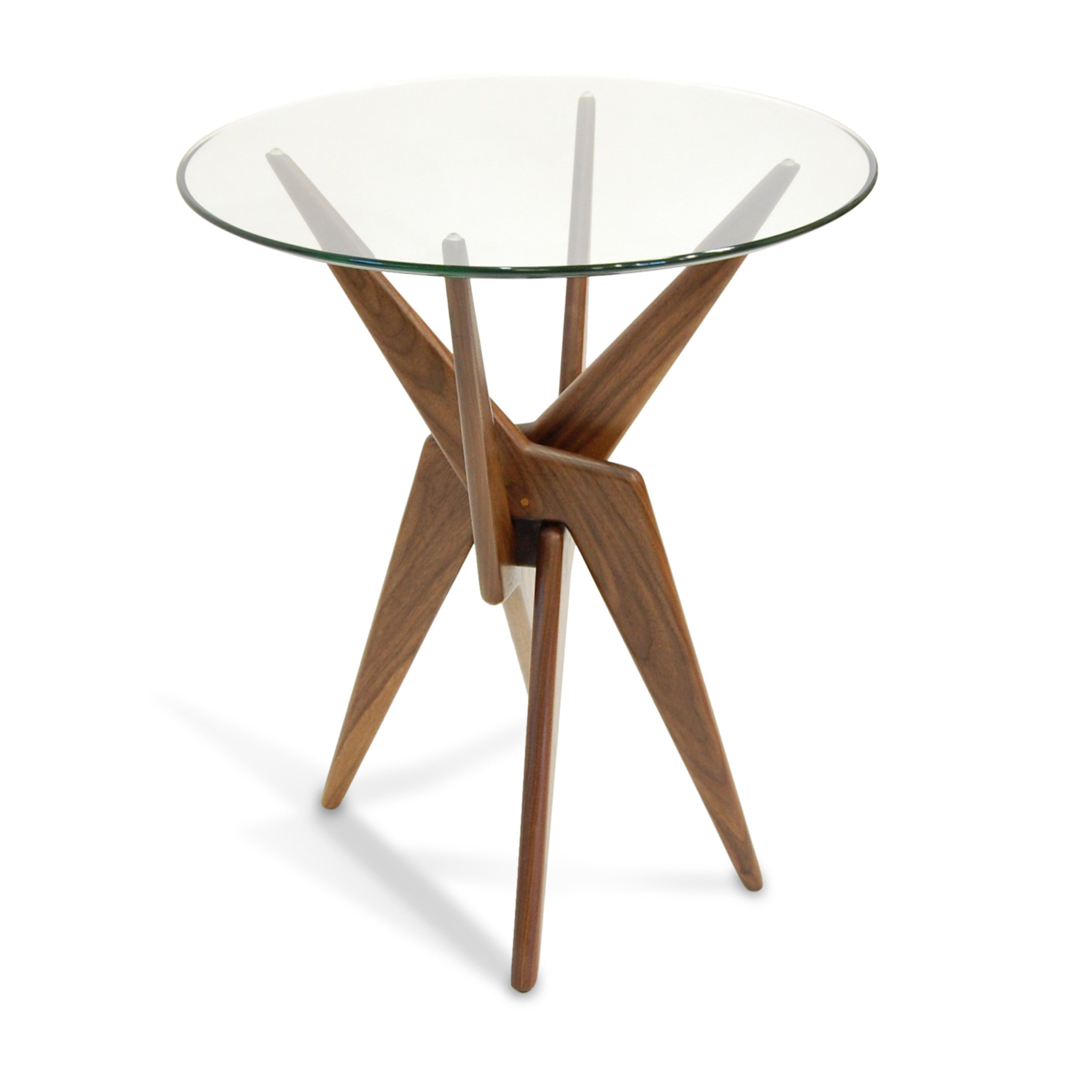 Atlas Side Table by Kevin Costello (Wood Side & Pedestal Table ...