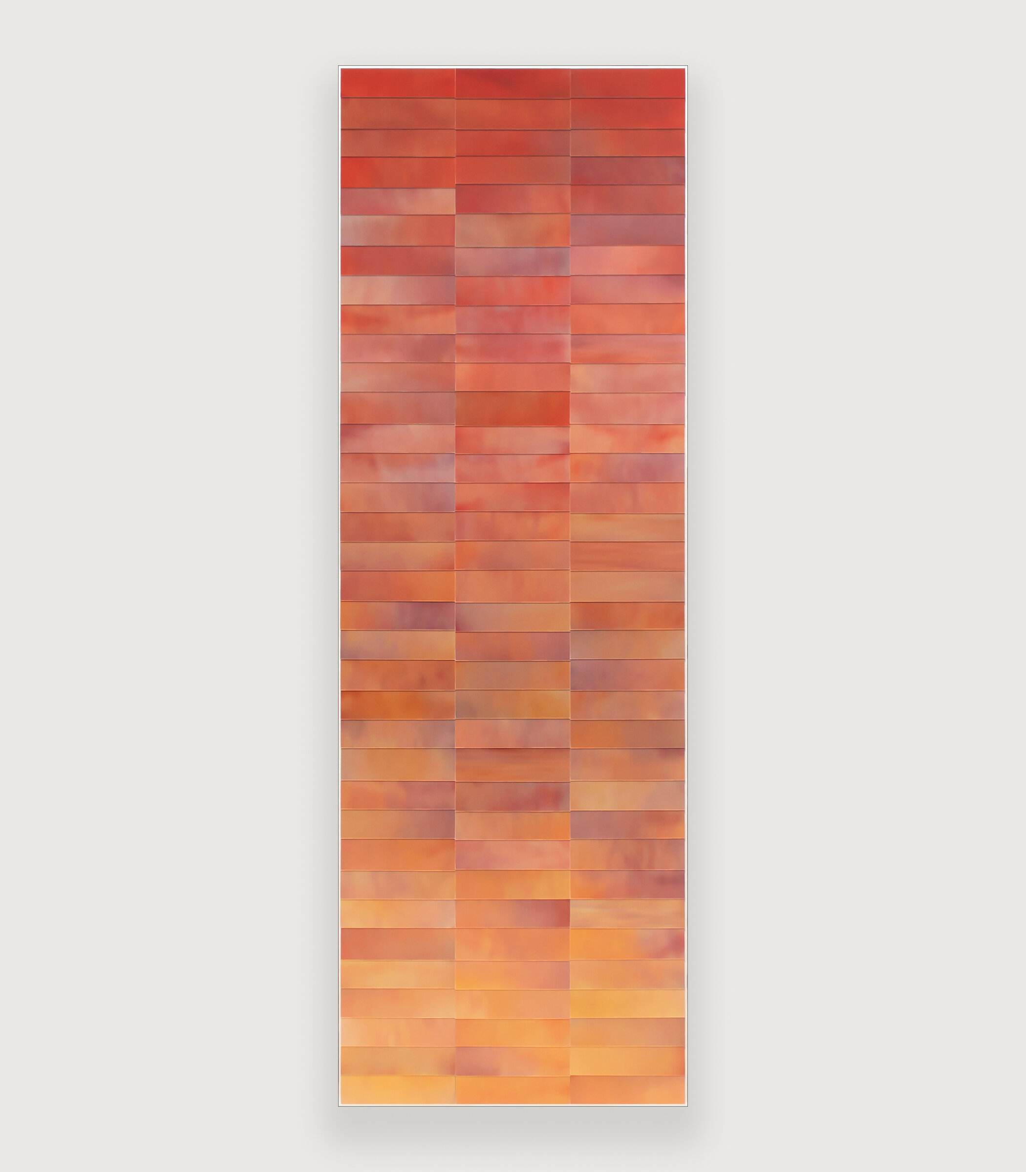 Vermillion Gradation by Robert A. Brown and Anne Moran (Metal Wall ...