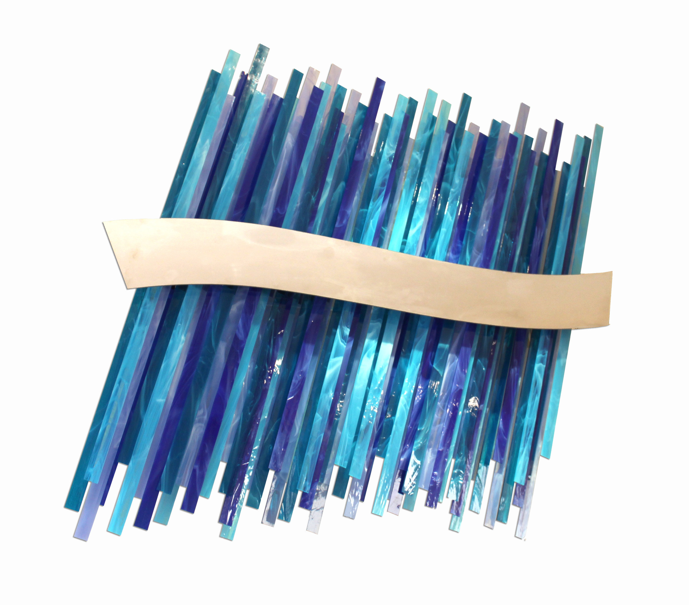 Wave by Karo Martirosyan (Art Glass Wall Sculpture) | Artful Home