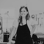 Tri-Shape Earrings by Emily Shaffer (Silver Earrings) | Artful Home