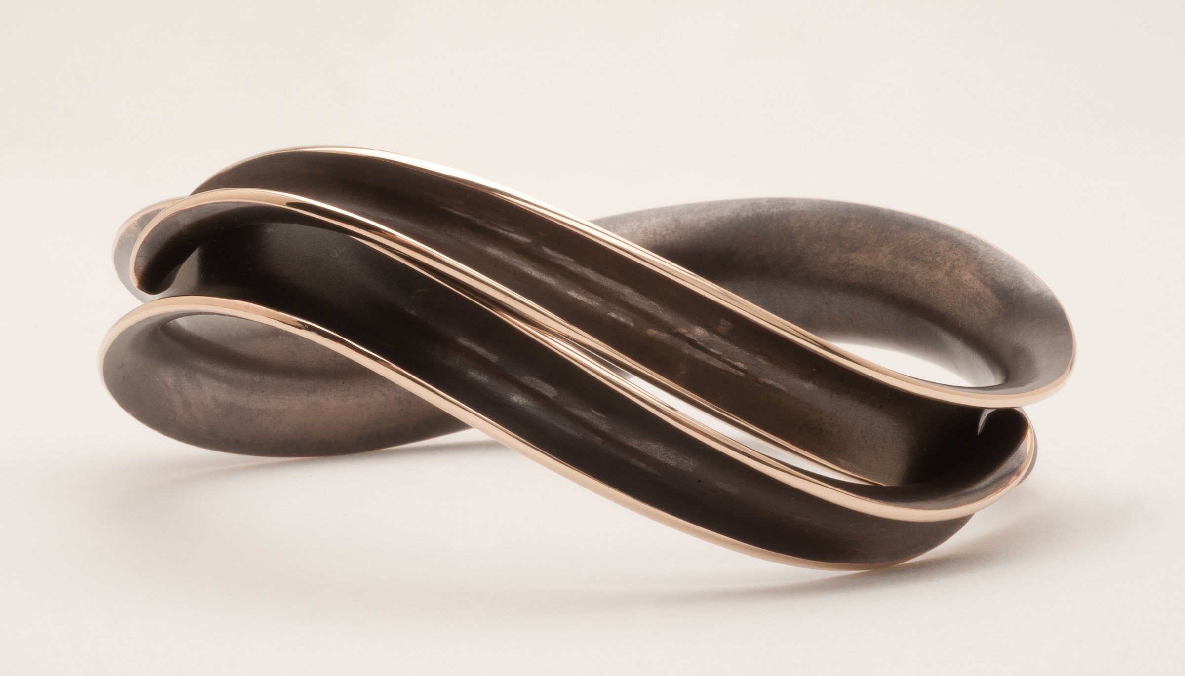 Bronze Undulated Bangle by Nancy Linkin Designs (Bronze Bracelet ...