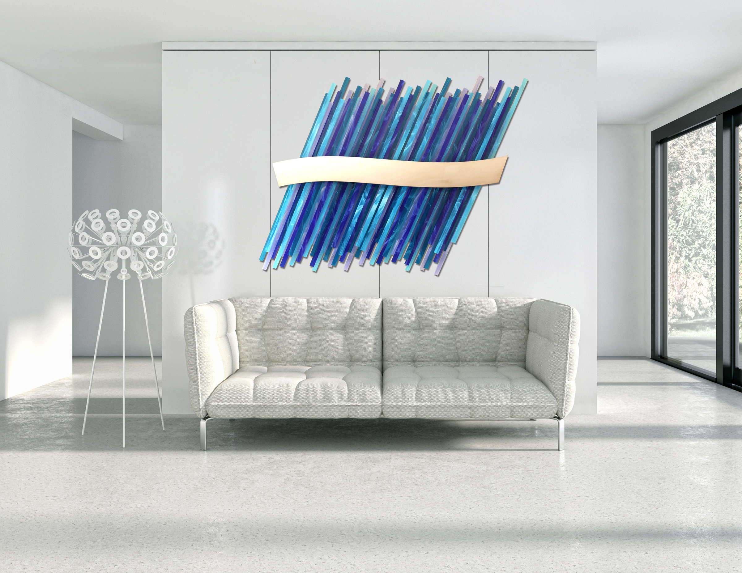 Wave by Karo Martirosyan (Art Glass Wall Sculpture) | Artful Home